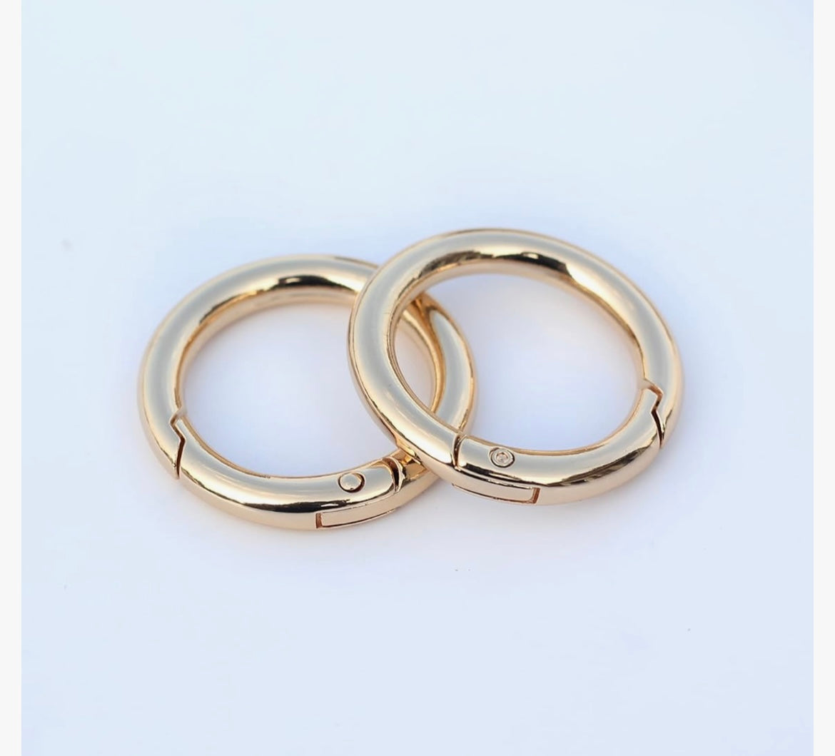 Push Rings - Gold (1 inch) – Crochet Now India