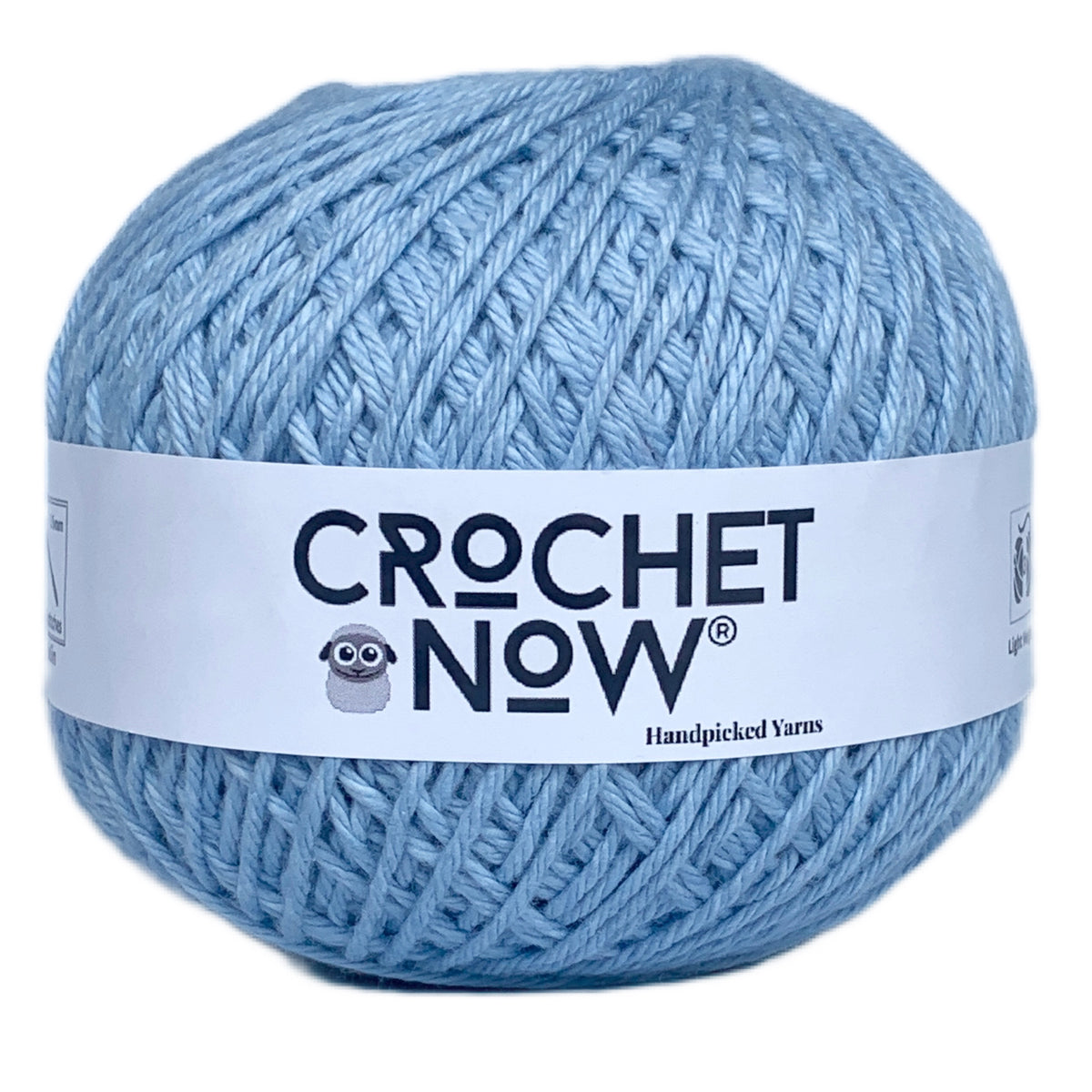 Baby Cotton Thick - Blue – Crochet Now India