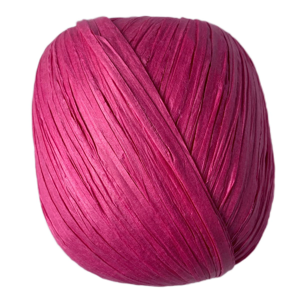 Raffia Yarn - Dark Pink – Crochet Now India