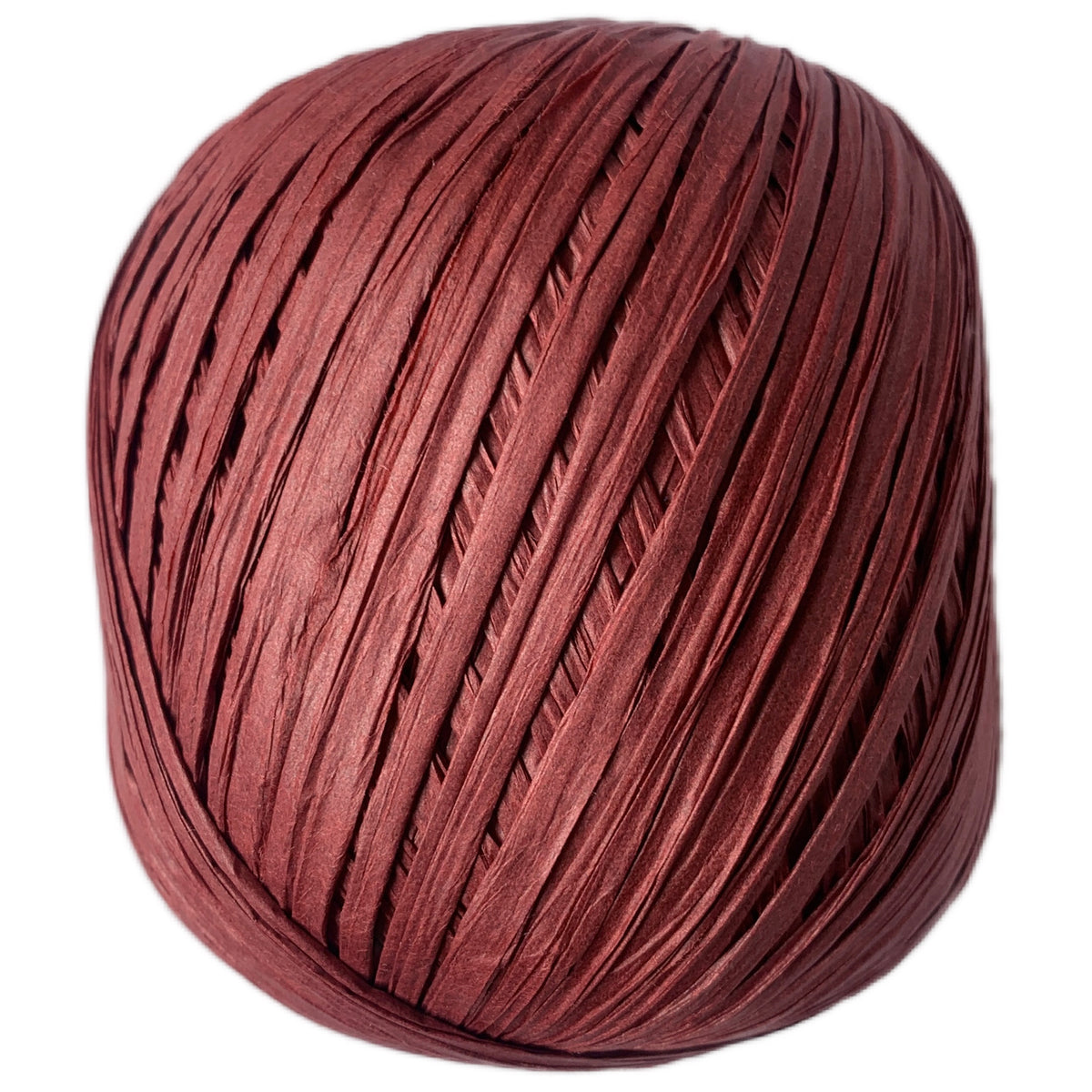Raffia Yarn - Maroon – Crochet Now India