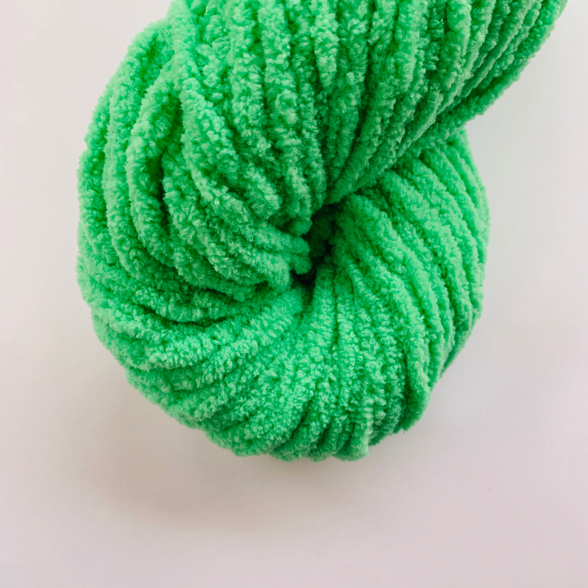 Premium Velvet Ganga - Light Green – Crochet Now India